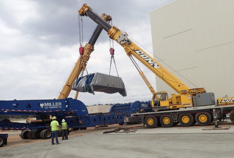 Rigging and Machinery Moving | Midsouth Mechanical Contractors